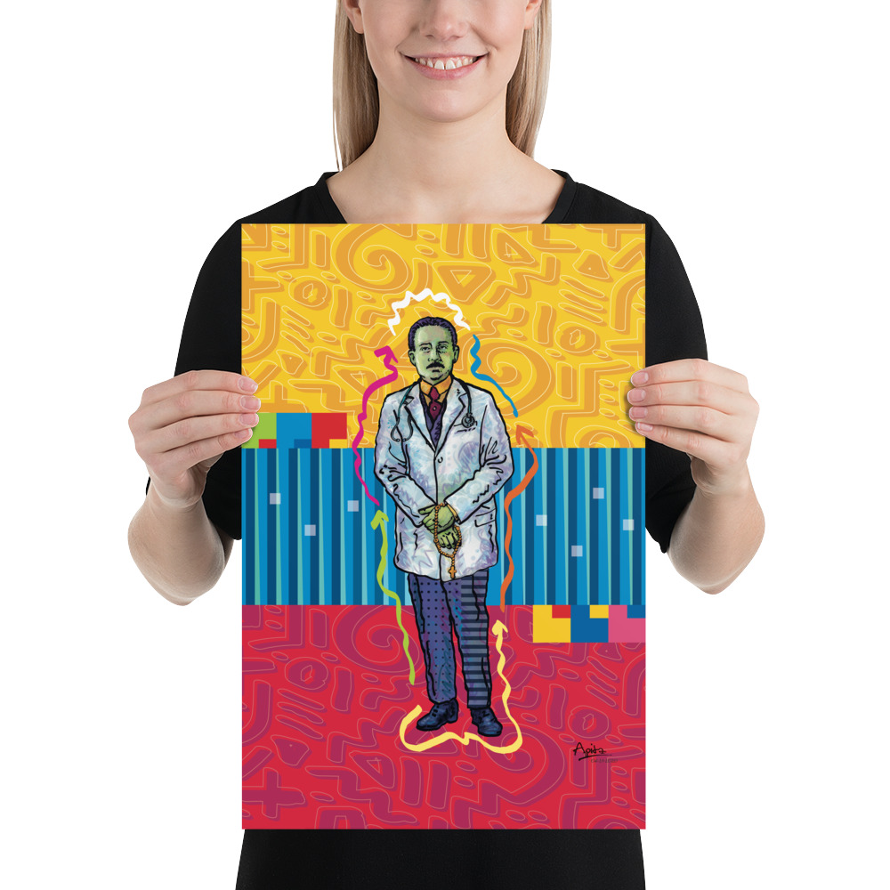 Dr José Gregorio Hernández - Poster - Carlos Apitz POP ART